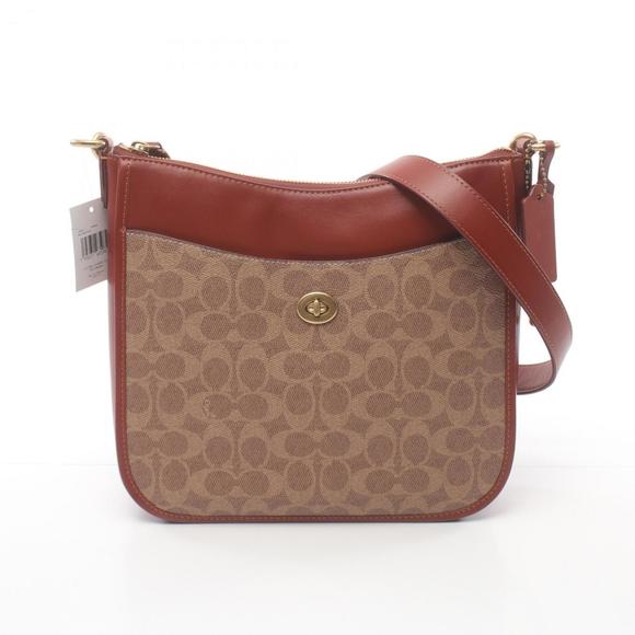 OTHERS | Bags | Coach Coach Chaise Shays Signature Shoulder Bag Coated ...